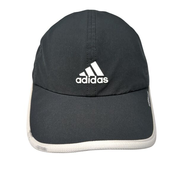 adidas | Accessories | Adidas Aeroready Strapback Hat Black Osfa Mesh 3 ...